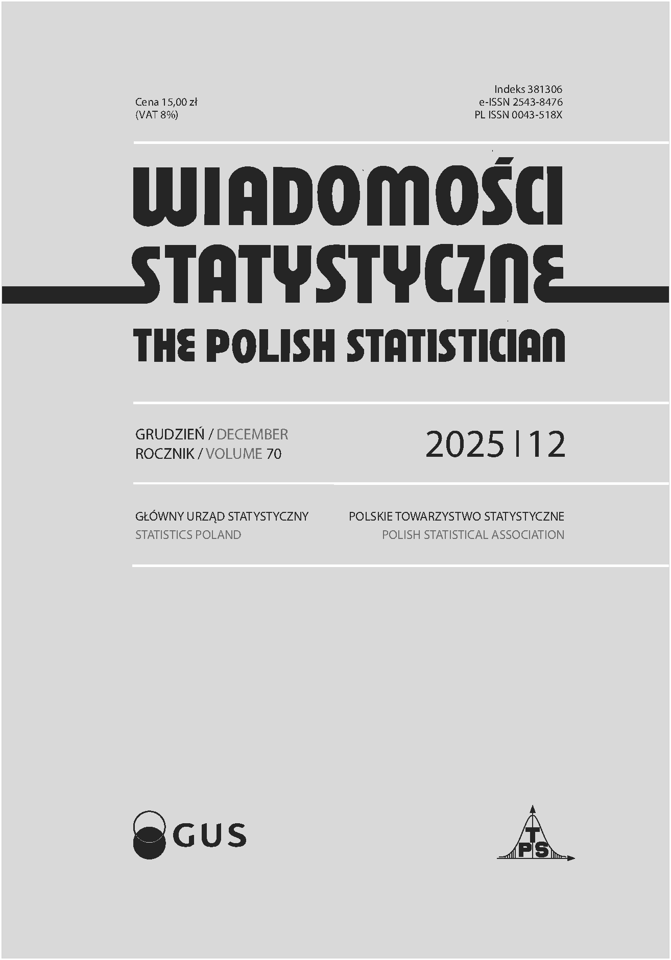 Wiadomości Statystyczne The Polish Statistician Ubóstwo energetyczne w ...
